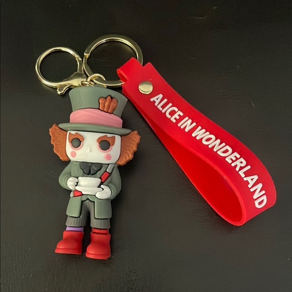 Other | Alice In Wonderland Mad Hatter Keychain Multicolor | Poshmark